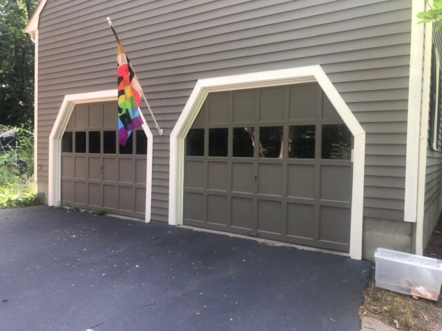 Haas Model 663 Steel Insulated Garage Doors Installation In Hopkinton ...